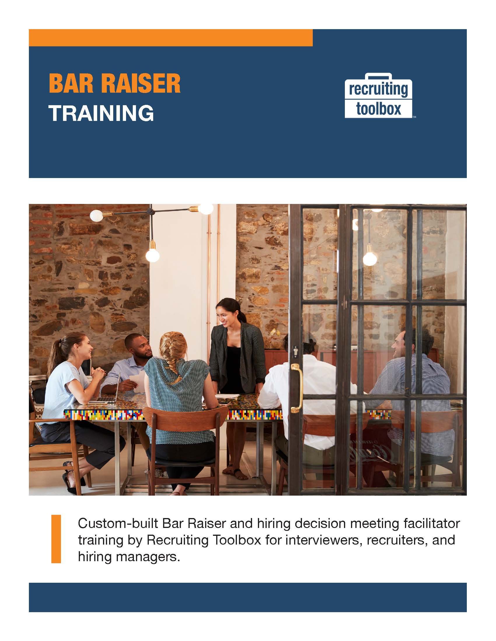 Download the Bar Raiser Training Overview