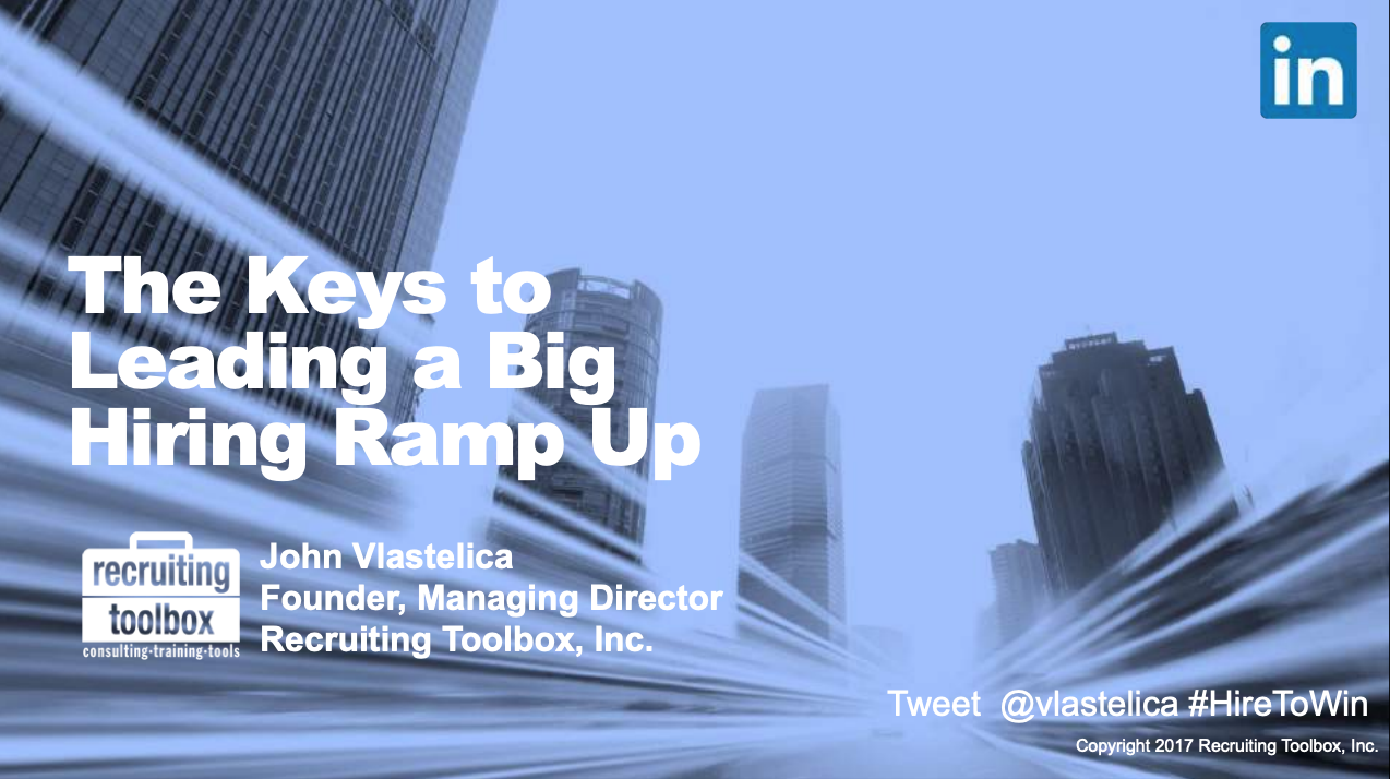 The Keys to Leading a Big Hiring Ramp-Up